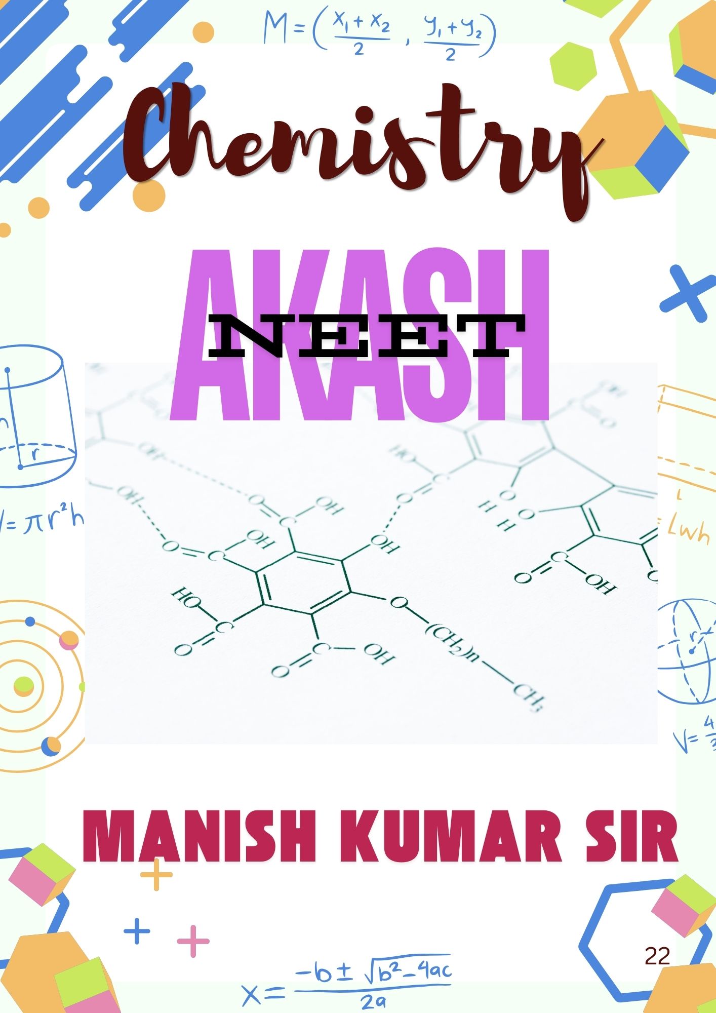 Manish Kumar Sir (Aakash) Chemistry Handwritten Notes